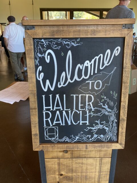 Lunch and Wine Tasting at Halter Ranch Vineyard Estate, Paso Robles ...
